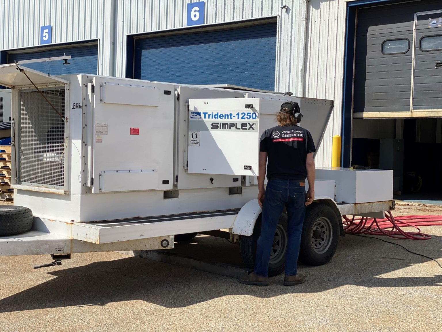 Building Load Testing - Weld Power Generator