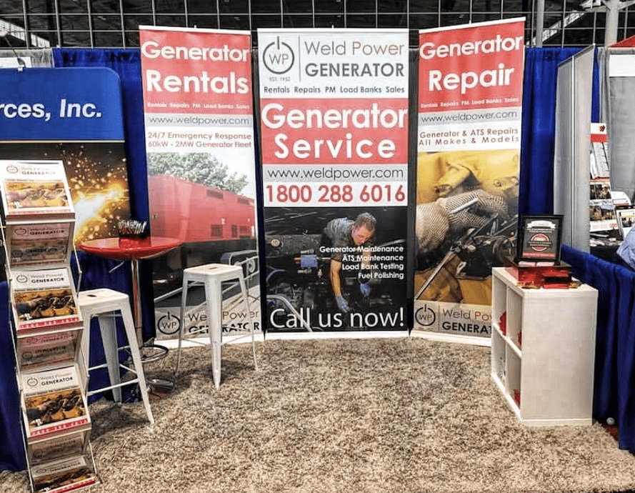 Weld Power Generators At The NEHES Trade Show